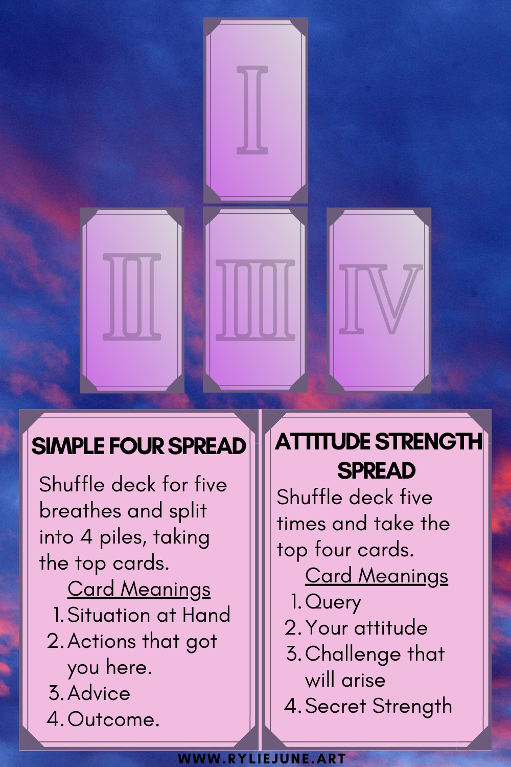 Ten Easy Tarot Card Spreads for Beginners – Divinely Rylie
